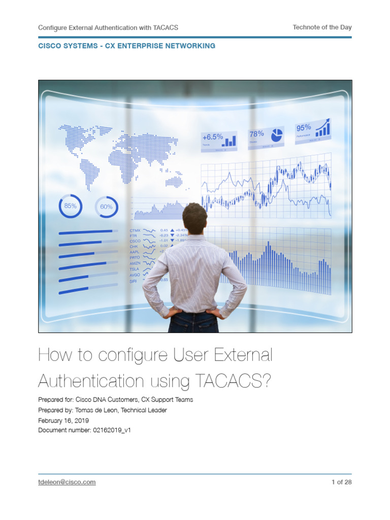 CX technote-ConfigExtAuth TACACS v1 | PDF | Thread (Computing) | Authentication