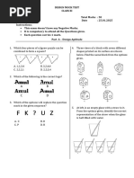 Abstract Reasoning - Practice Test 3 | PDF | Reason | Multiple Choice