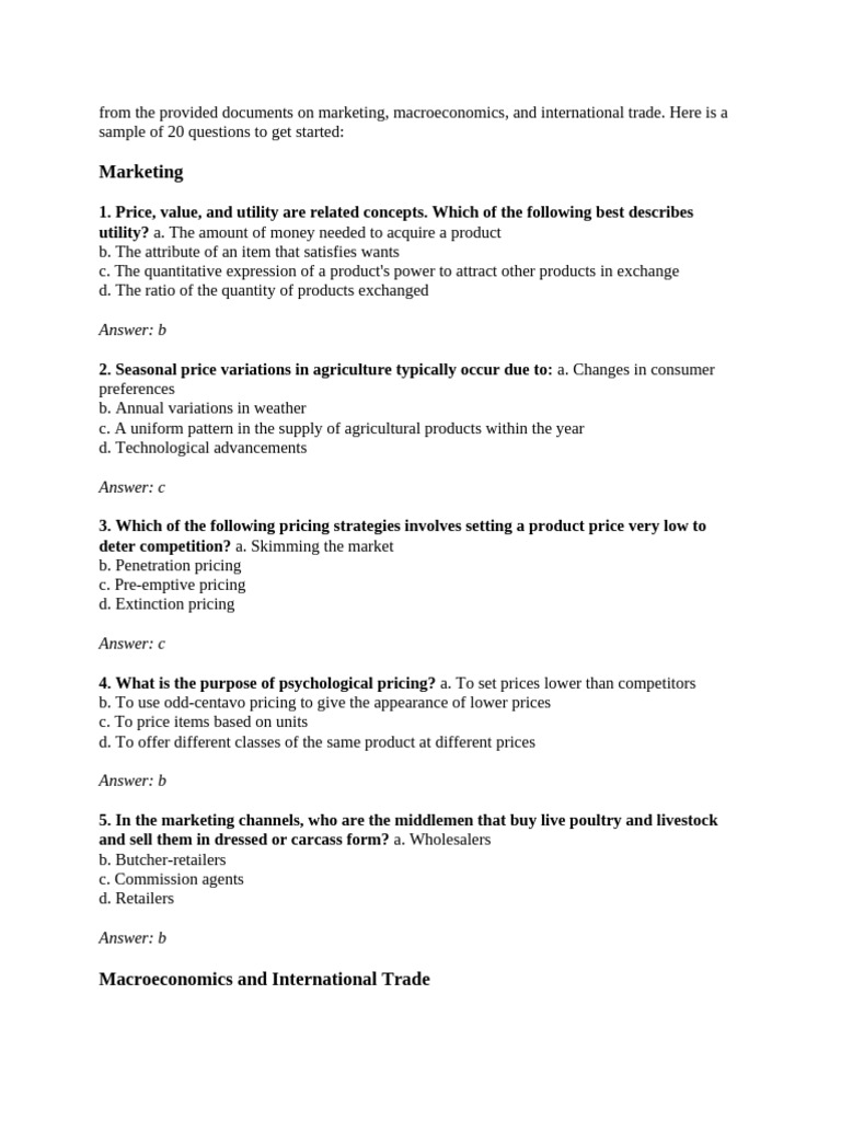 Agri Marketing - Current Events | PDF | Cost Of Living | Demand