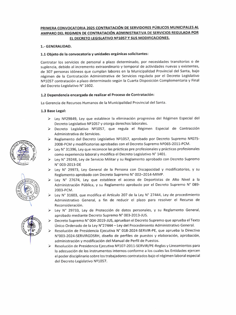 Bases Primer Concurso Cas 2025 | PDF