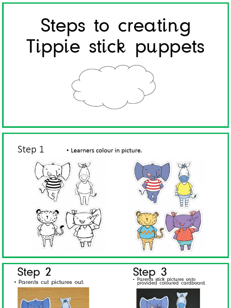Tippie Stick Puppets | PDF