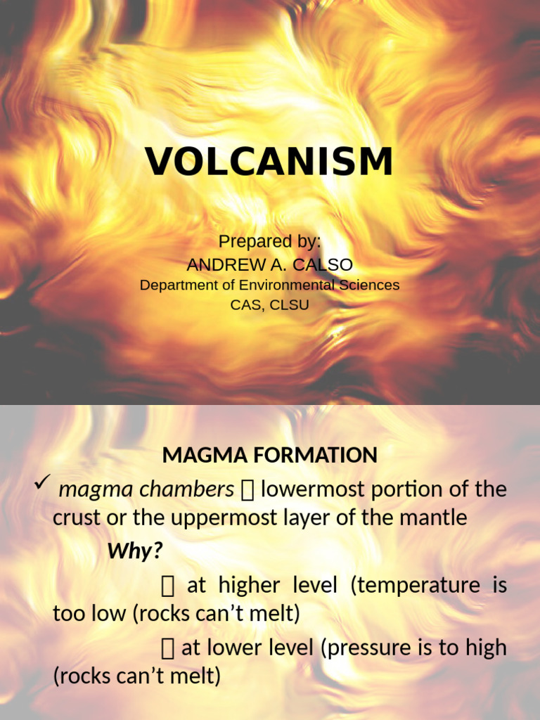 Earth's Processes Volcanism | PDF | Volcano | Magma