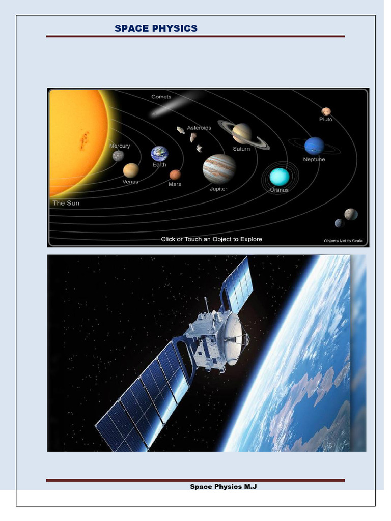 SPACE PHYSICS SUMMARIZED | PDF | Solar System | Planets