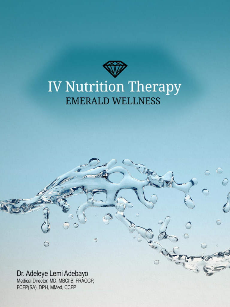 IV Nutrition Therapy - Emerald Wellness | PDF | Injection (Medicine ...