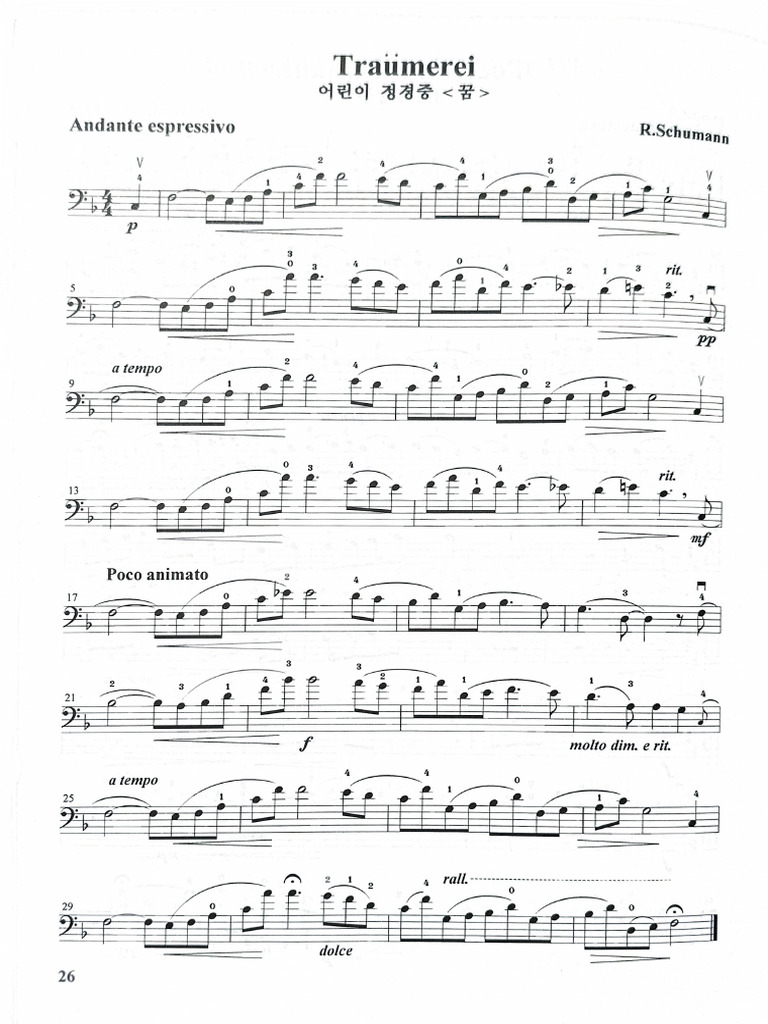 Schumann - Traumerei | PDF