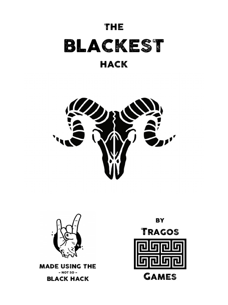 The Blackest Hack - Printer Friendly | PDF | Role Playing Video Games ...