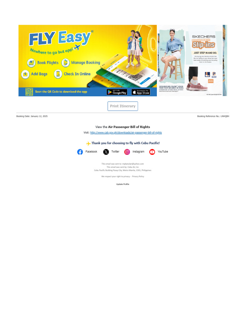 Liza Batulan Mnl to Dvo Lnhq8h 3 | PDF