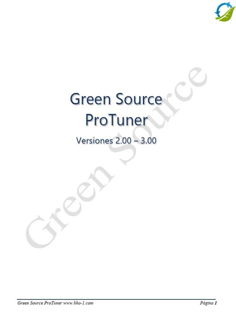 ProTuner Manual ES-5 | PDF | Sensor | Bienes manufacturados