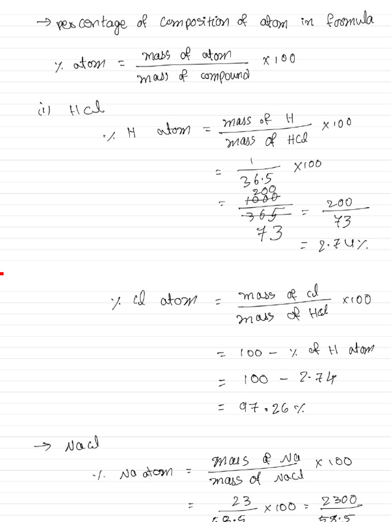 Empirical Formula | PDF