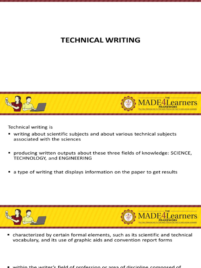 Introduction to Technical Writing | PDF