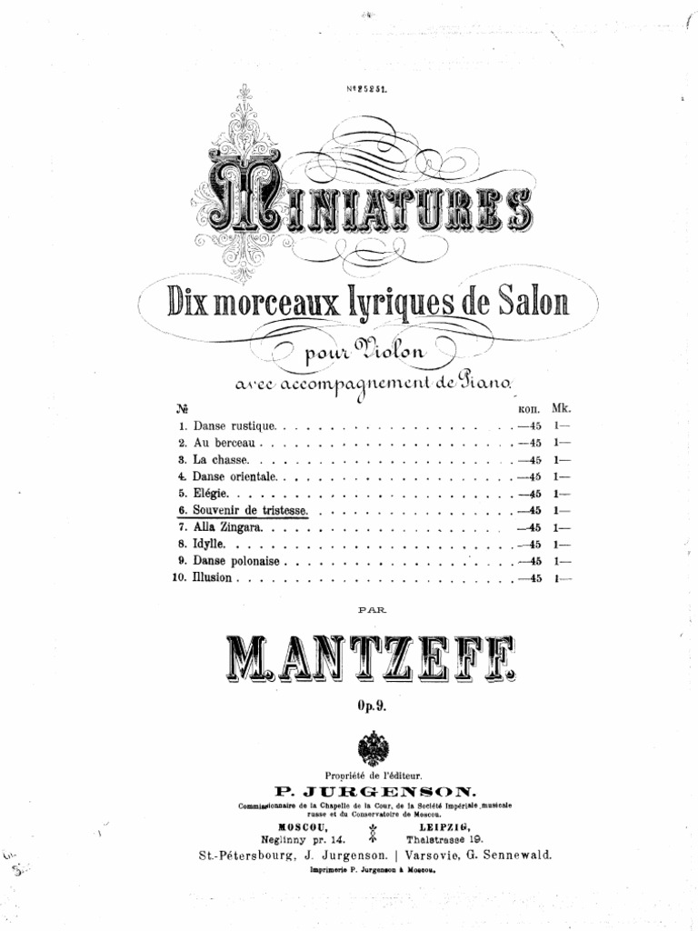Piano Score | PDF
