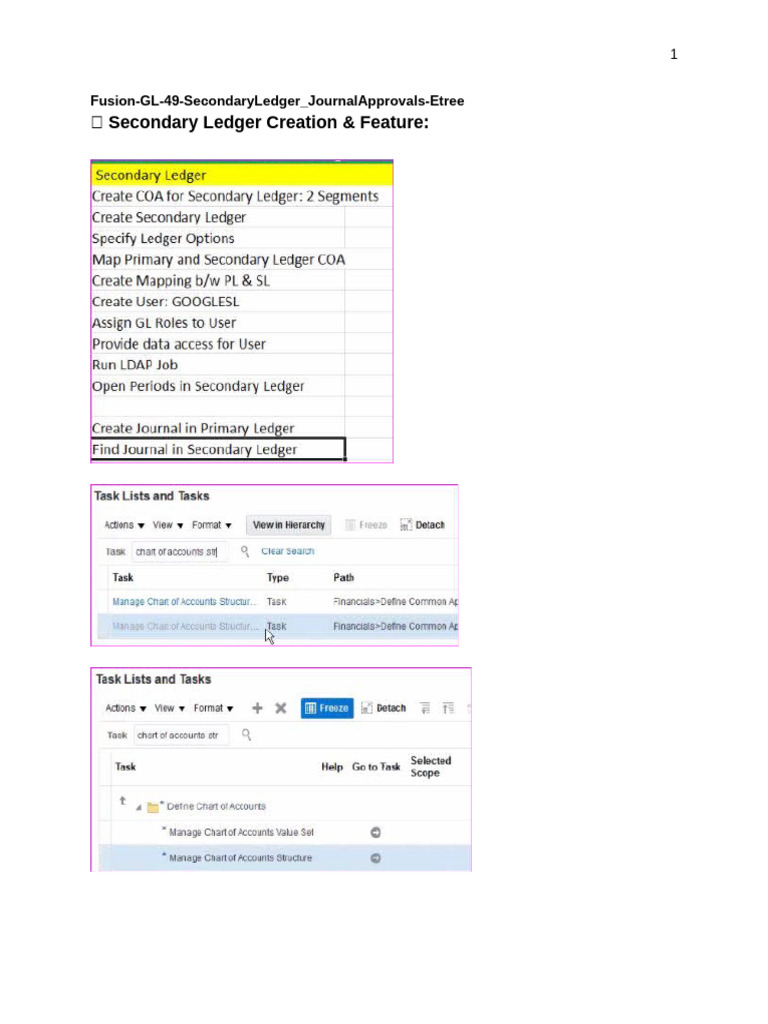 11 Fusion GL 49 SecondaryLedger JournalApprovals Etree | PDF | Computing | Software
