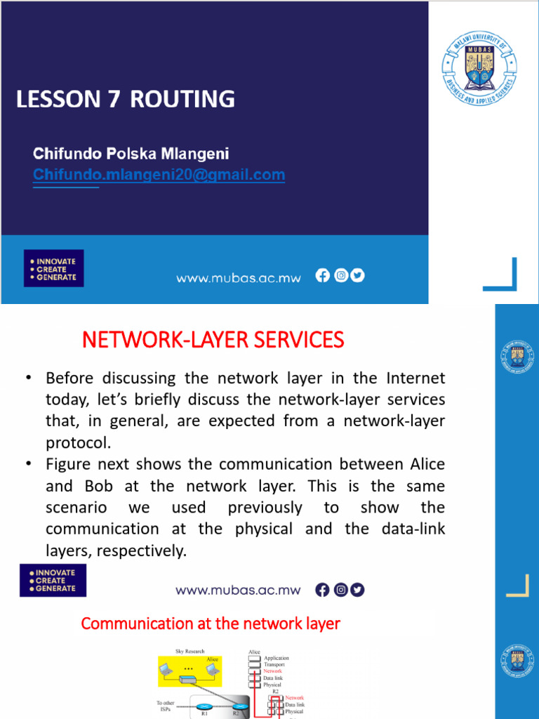 Lesson 7 - Routing | PDF | I Pv6 | Ip Address Lesson 7 - Routing | PDF | I Pv6 | Ip Address