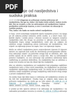 Nasljednička Izjava | PDF