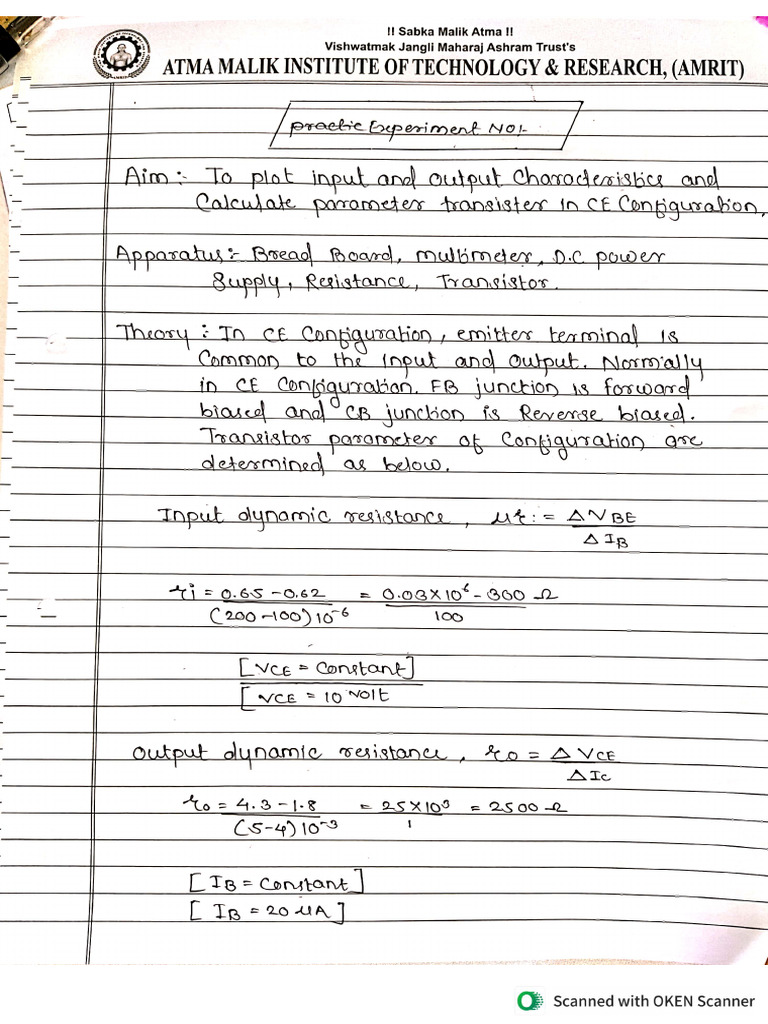 Experiment Phy | PDF
