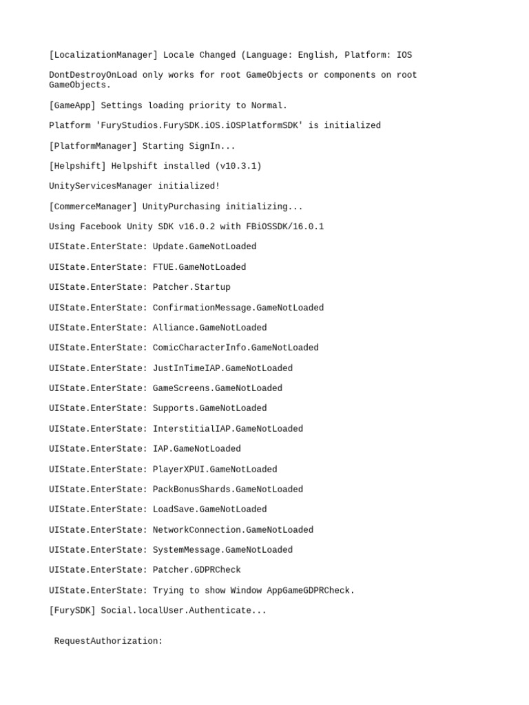 Game Development Debug Log | PDF | Software | Computer Science