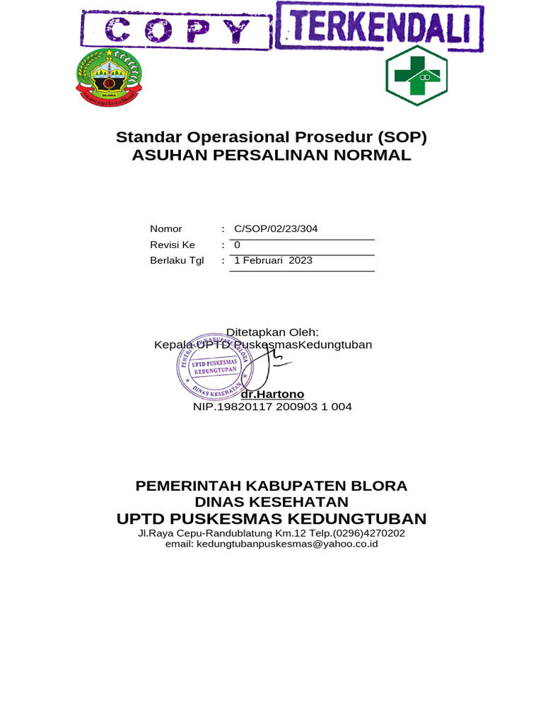 Edit Sop Apn Edit New Revisi | PDF