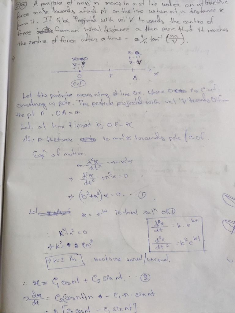 Math Tutorial 5marks | PDF