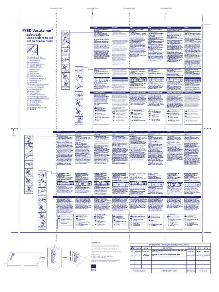 VDP40160$2802$29 368653 - BD Vacutainer SafetyLok Blood Collection Set ...
