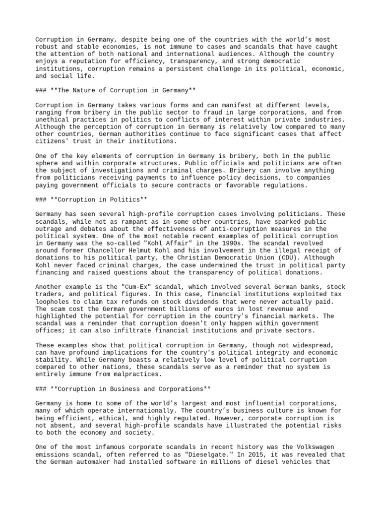 Corruption | PDF | Corruption | Bribery