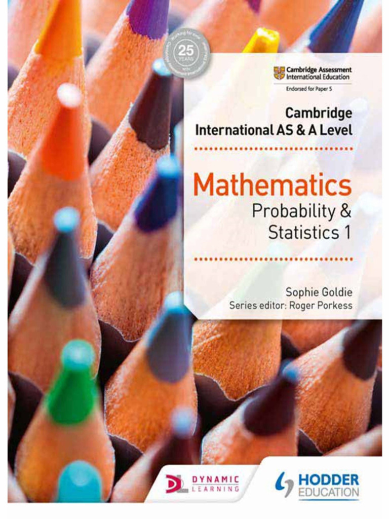 Hodder International As - A Level Mathematics Probability - Statistics ...