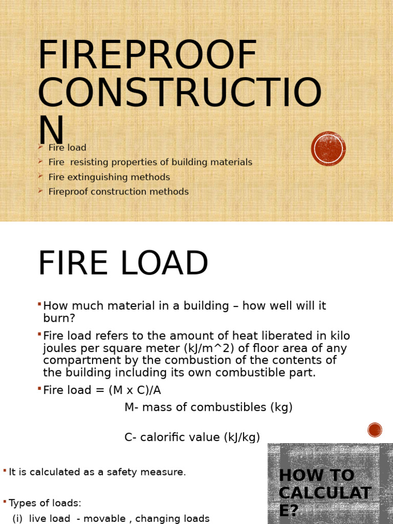 Fireproof Construction | PDF