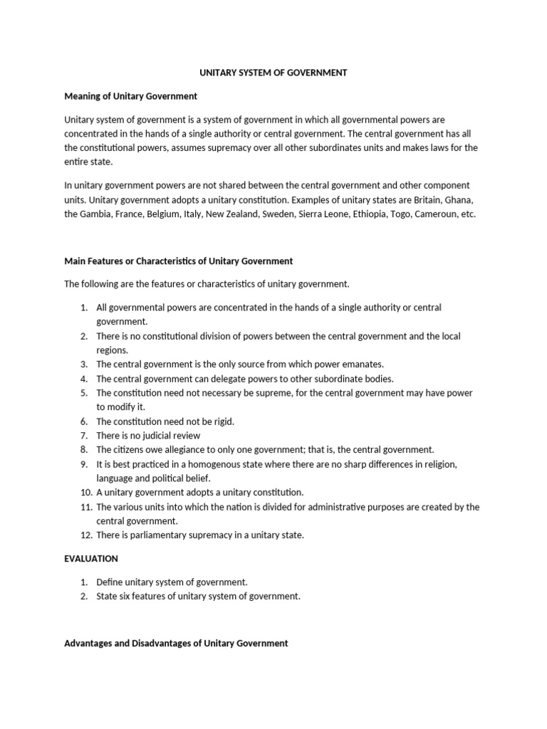 Ss1 Government (Term 2) | PDF | Minority Group | Government