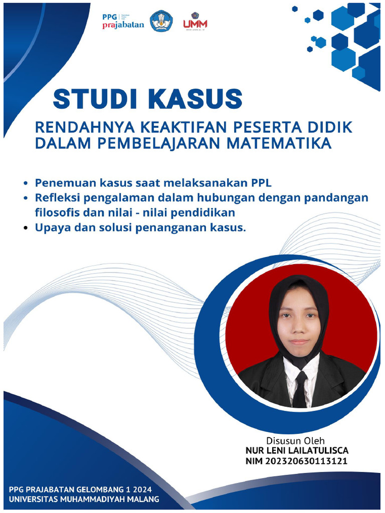 Studi Kasus - Nur Leni Lailatulisca - 202320630113121 | PDF