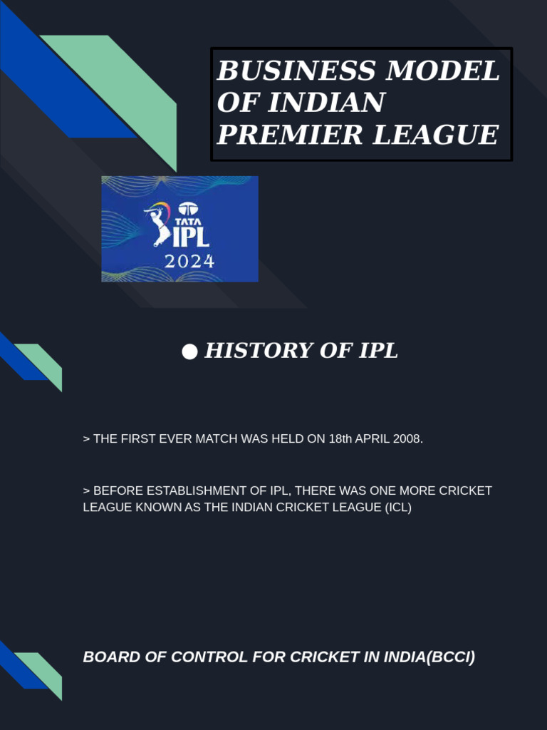 IPL Business and Revenue Model Overview | PDF