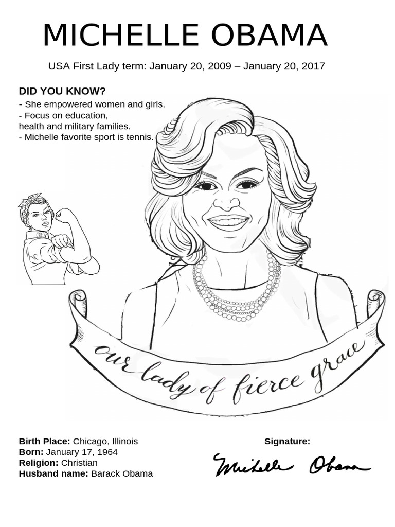 MICHELLE OBAMA BIOGRAPHY | PDF