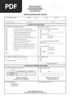 Leave Form 2023 | PDF | Parental Leave | Childbirth