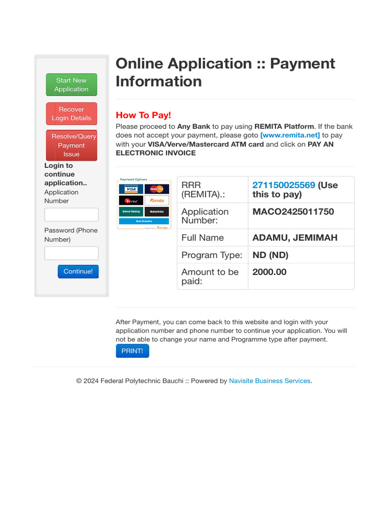 Jemimah Application Form | PDF