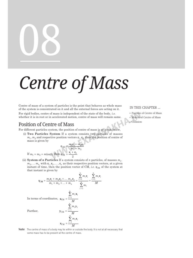 Arihant Physics Master Resource Book-216-223 | PDF | Collision | Momentum