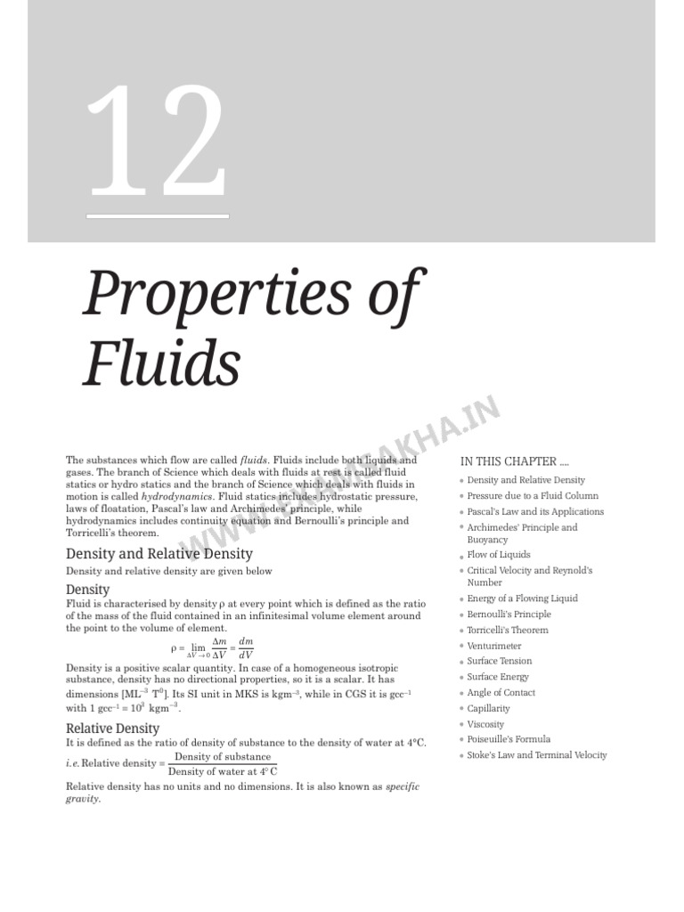 Arihant Physics Master Resource Book-364-379 | PDF | Buoyancy | Pressure