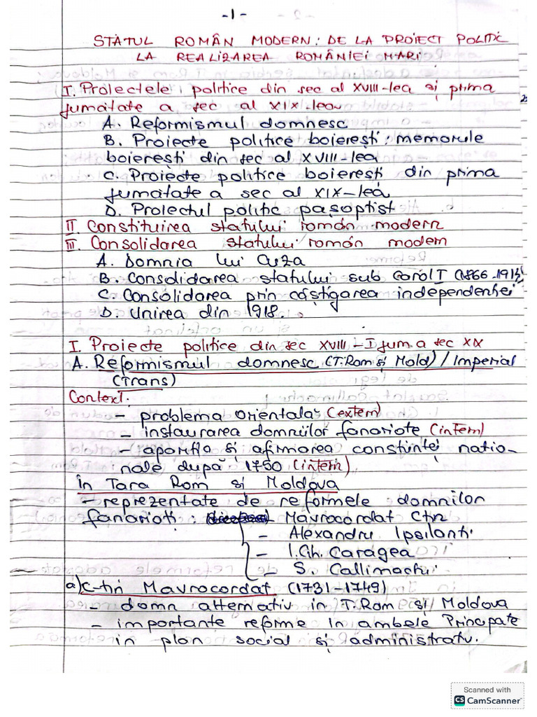 Proiecte Politice, Constituire, Consolidare | PDF