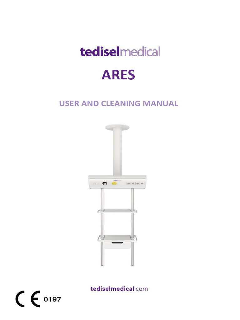ARES User & Cleaning Manual Guide | PDF | Brake | Rotation