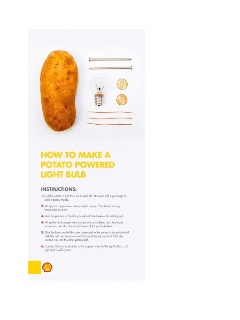 Potato Battery Flyer | PDF