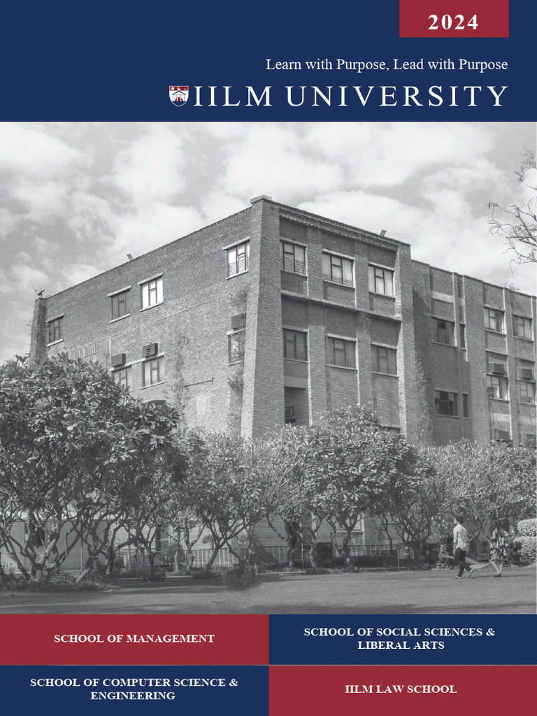 IILM University Brochure 2024 | PDF | Science | Engineering