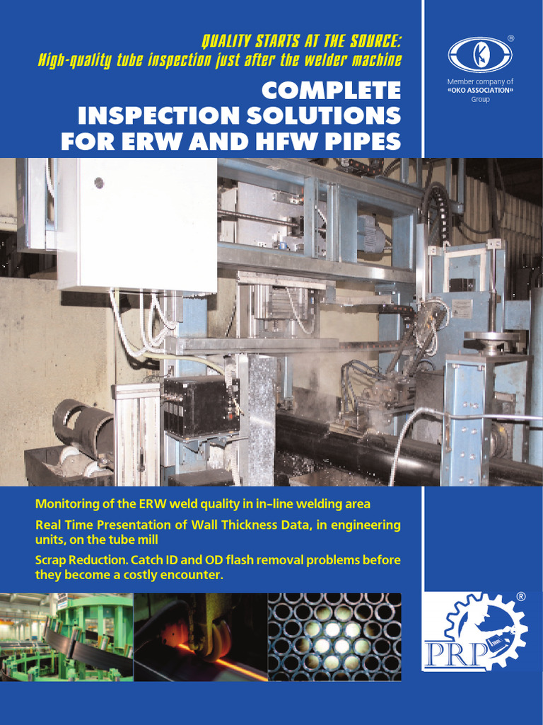 OKOndt PSH 11 ERW Pipe System | PDF | Welding | Construction
