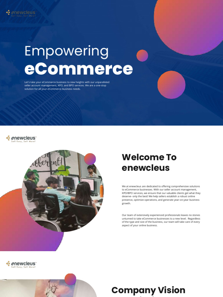 Company Profile V1 | PDF | E Commerce | Business