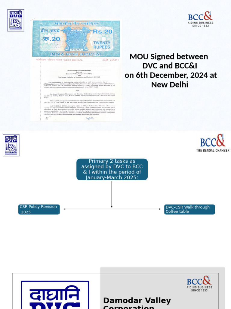 DVC-BCC&I CSR Policy Revision 2025 | PDF | Corporate Social Responsibility | Sustainability