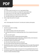 Cambridge IGCSE Physics 0625 Syllabus 2026-2028 | PDF | Stars | Sun