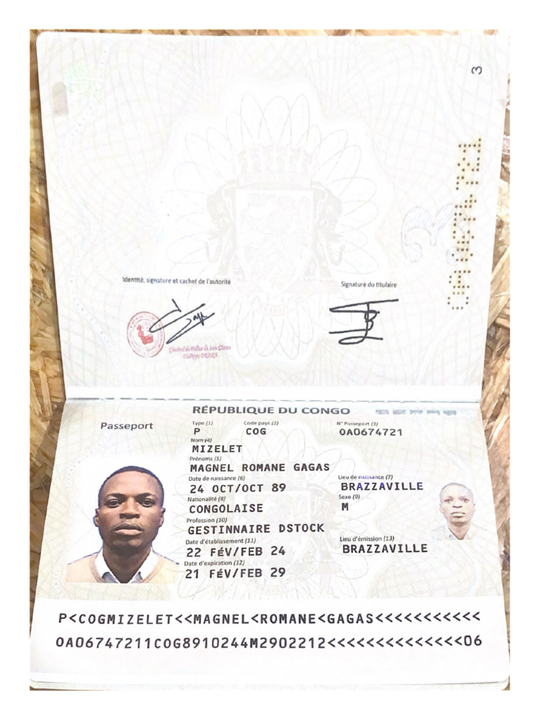 Identité, Signature Et Cachet de L'autorité | PDF