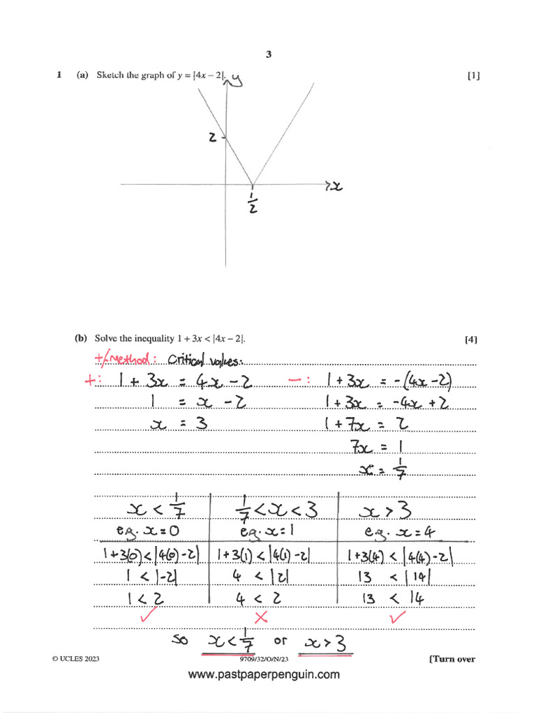 A Modulus Graphs Equations and Inequalities | PDF