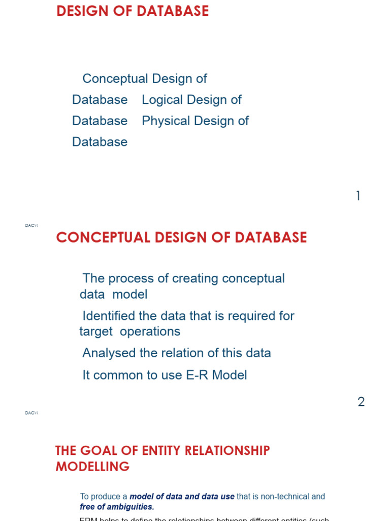 Topic 2 E_R Model | PDF | Data Model | Databases