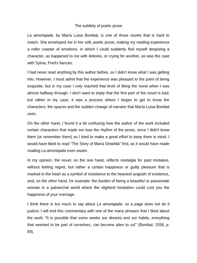 The Shrouded Woman, by María Luisa Bombal | PDF