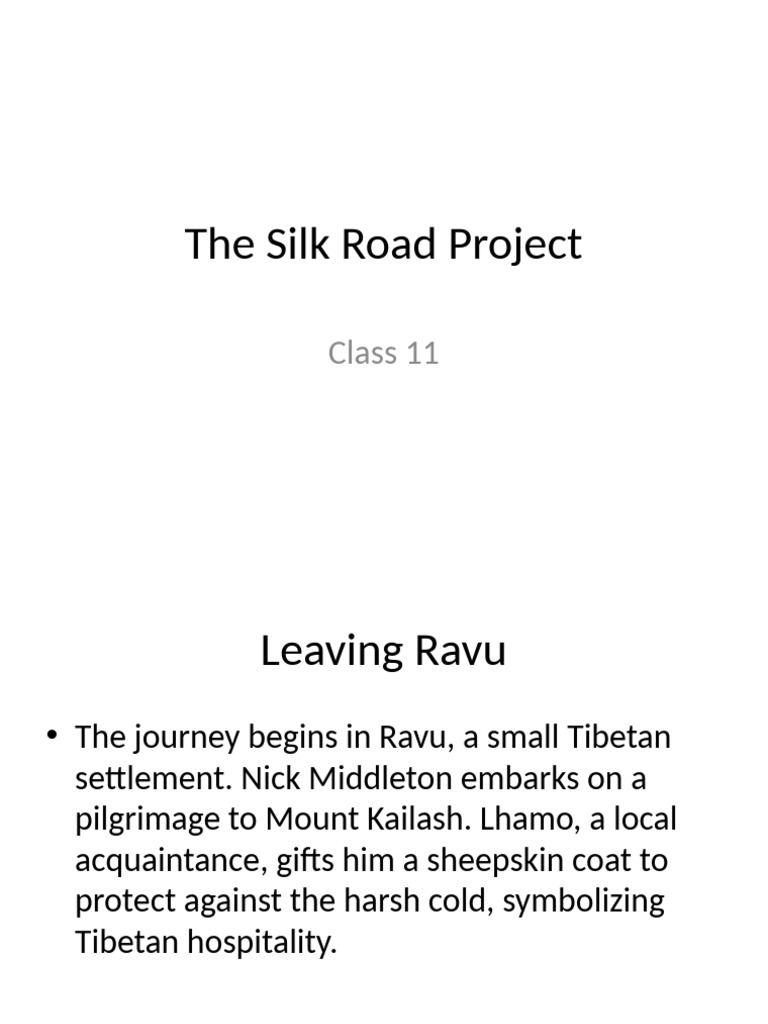 Silk Road Project Text Only | PDF