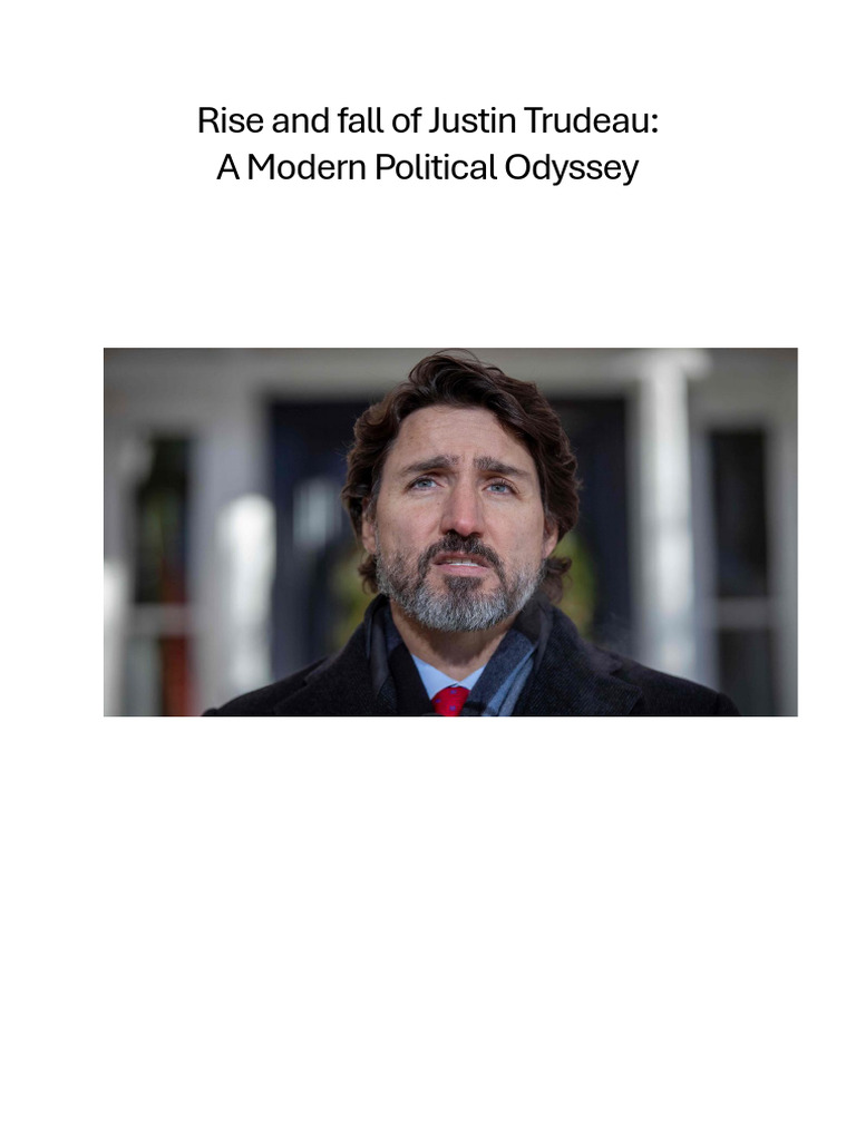 Rise and Fall of Justin Trudeau | PDF | Justin Trudeau | Pierre Trudeau