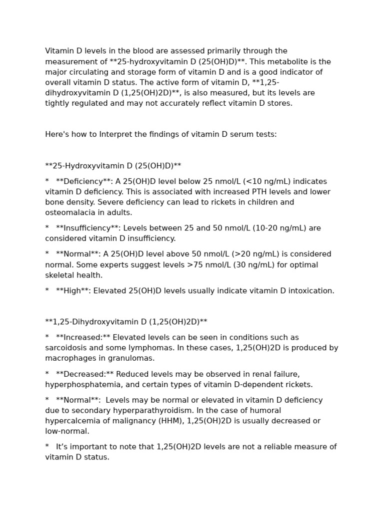 vitamin D | PDF | Vitamin D | Human Nutrition