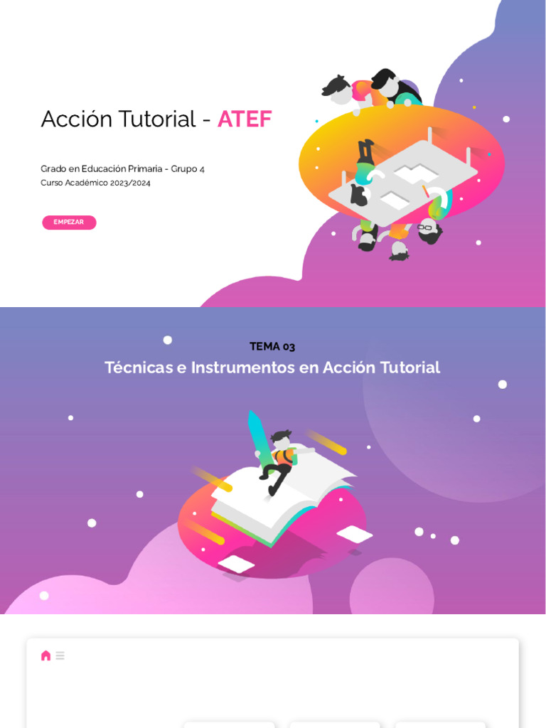 Tema 3 - Técnicas e Instrumentos para La Acción Tutorial-2 | PDF | Comprensión lectora | Observación